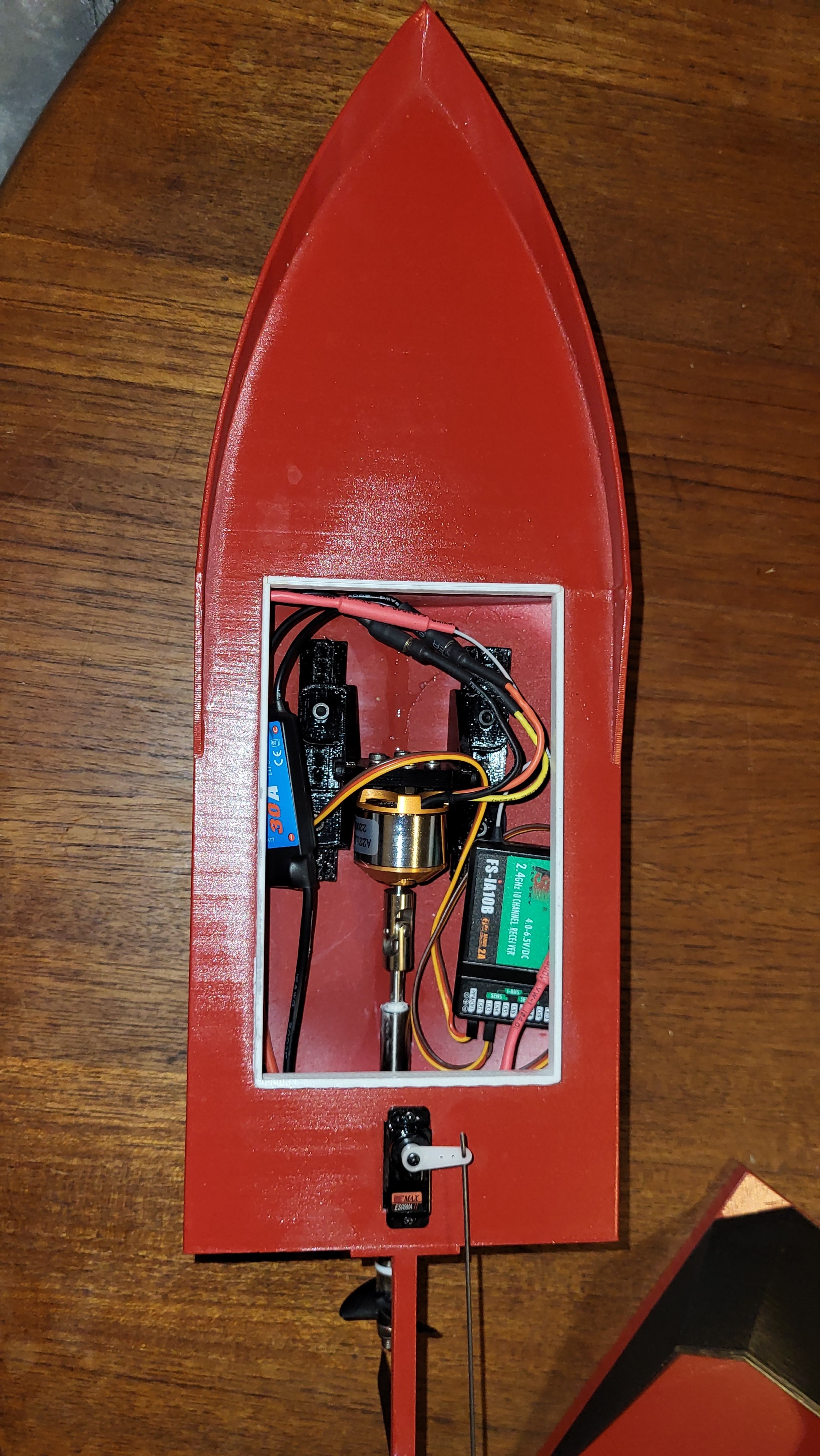 3D printing 3D Printed RC Brushless Speed Boat・Cults