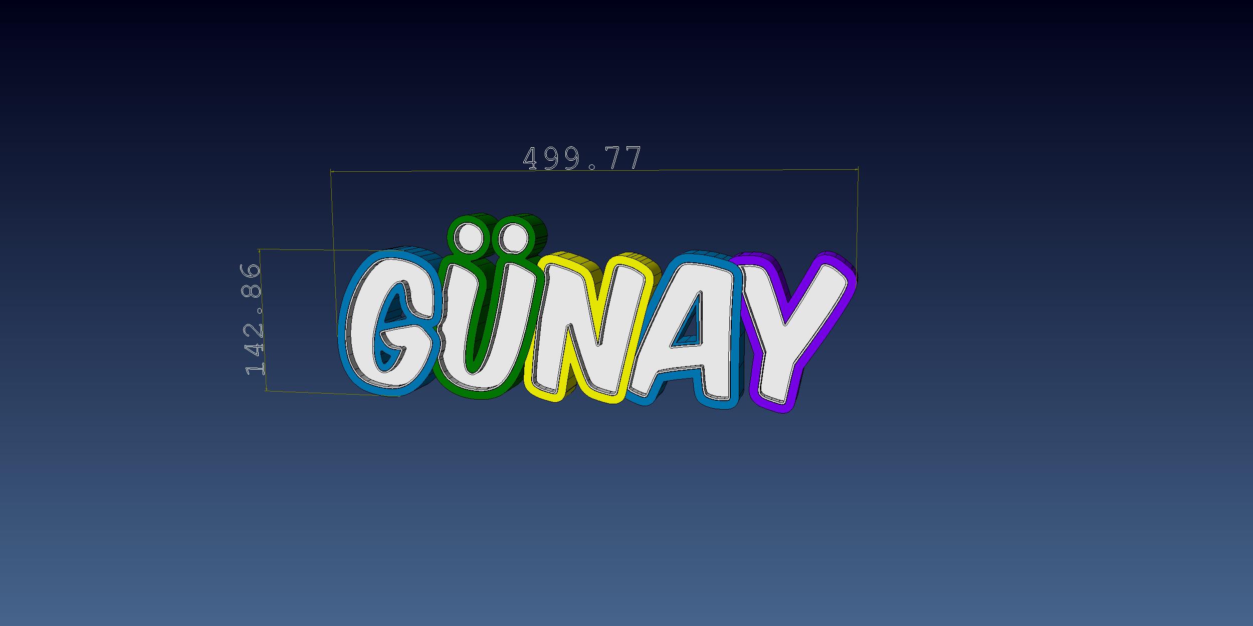 STL file Günay LED 🔦 ・3D print object to download・Cults