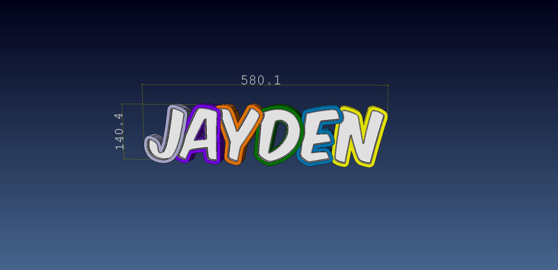 Fichier STL Jayden LED 🏠 ・Design pour imprimante 3D à télécharger・Cults