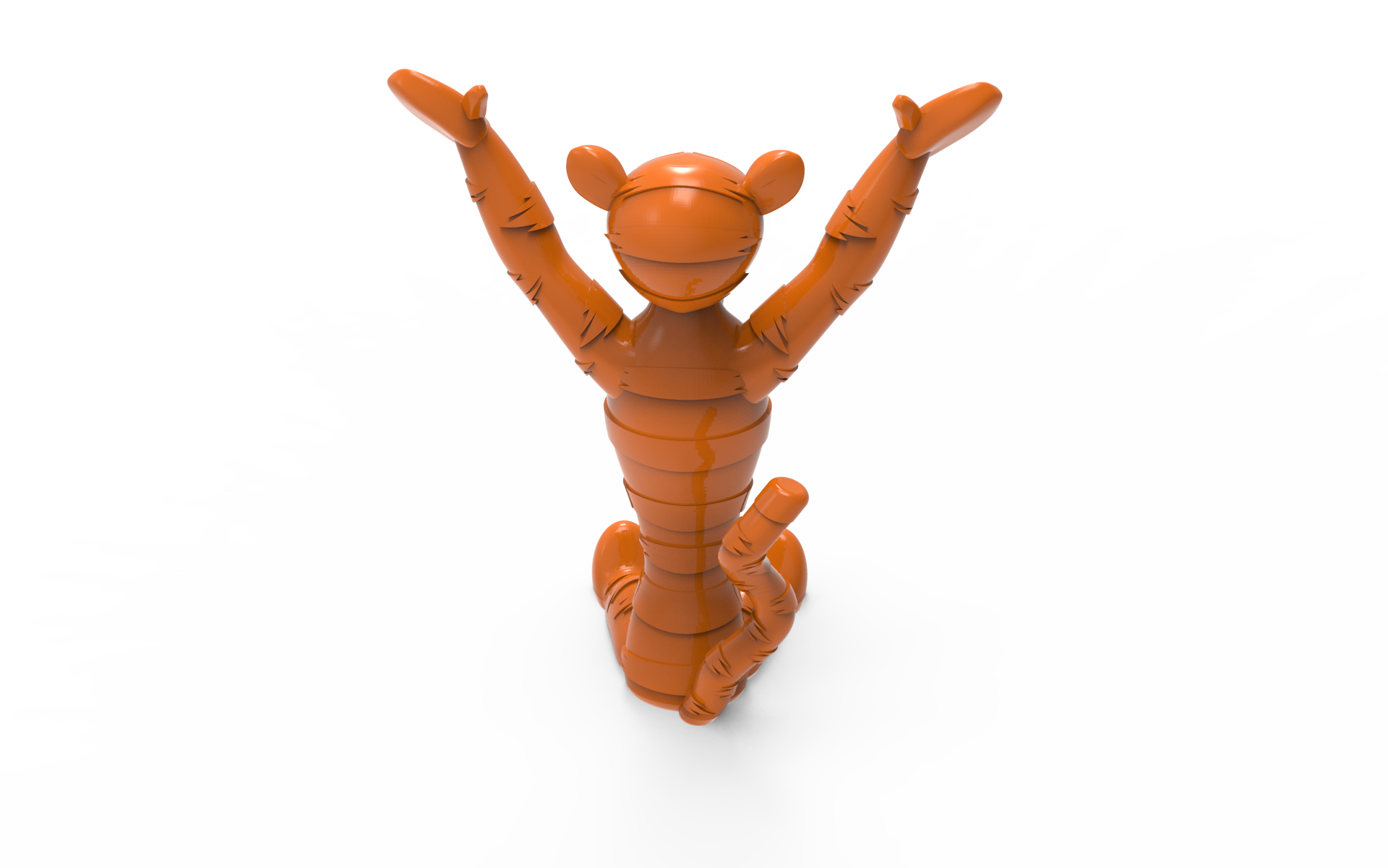 👽 Winnie the pooh - Tigger・Free STL File for ・Cults