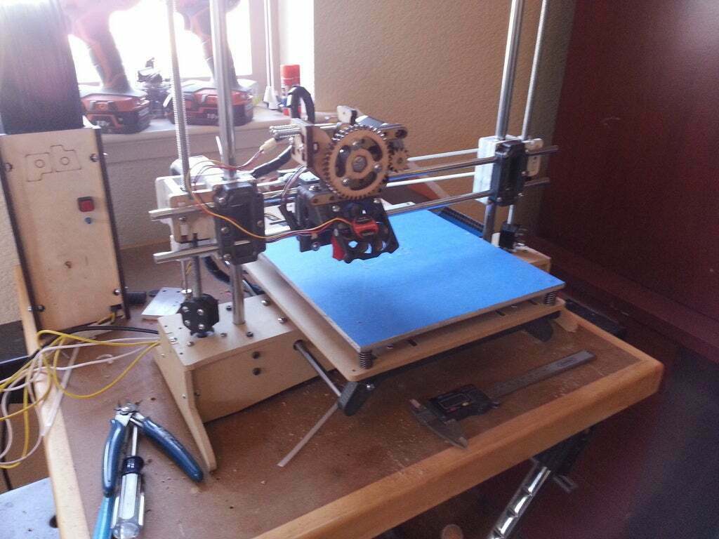 Fichier DXF gratuit Printrbot Plus V2 Extended X Axis (CNC Cut) ・Modèle à télécharger et à ...