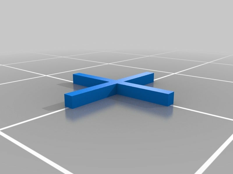 Free STL file Origin Marker Cross Hairs ・3D print object to download・Cults