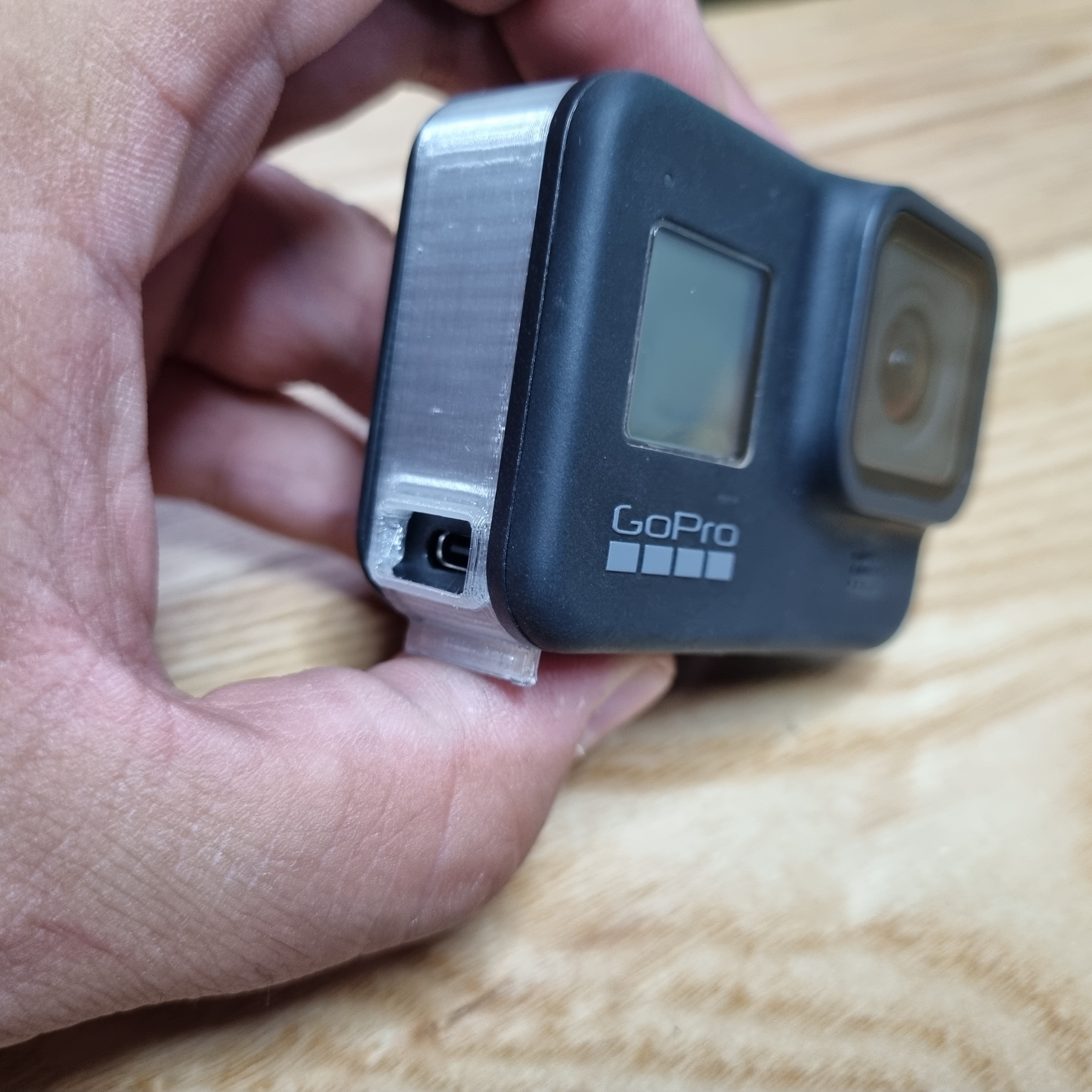 💾 GoPro Hero 8 - USB C Cover・ STL File for ・Cults