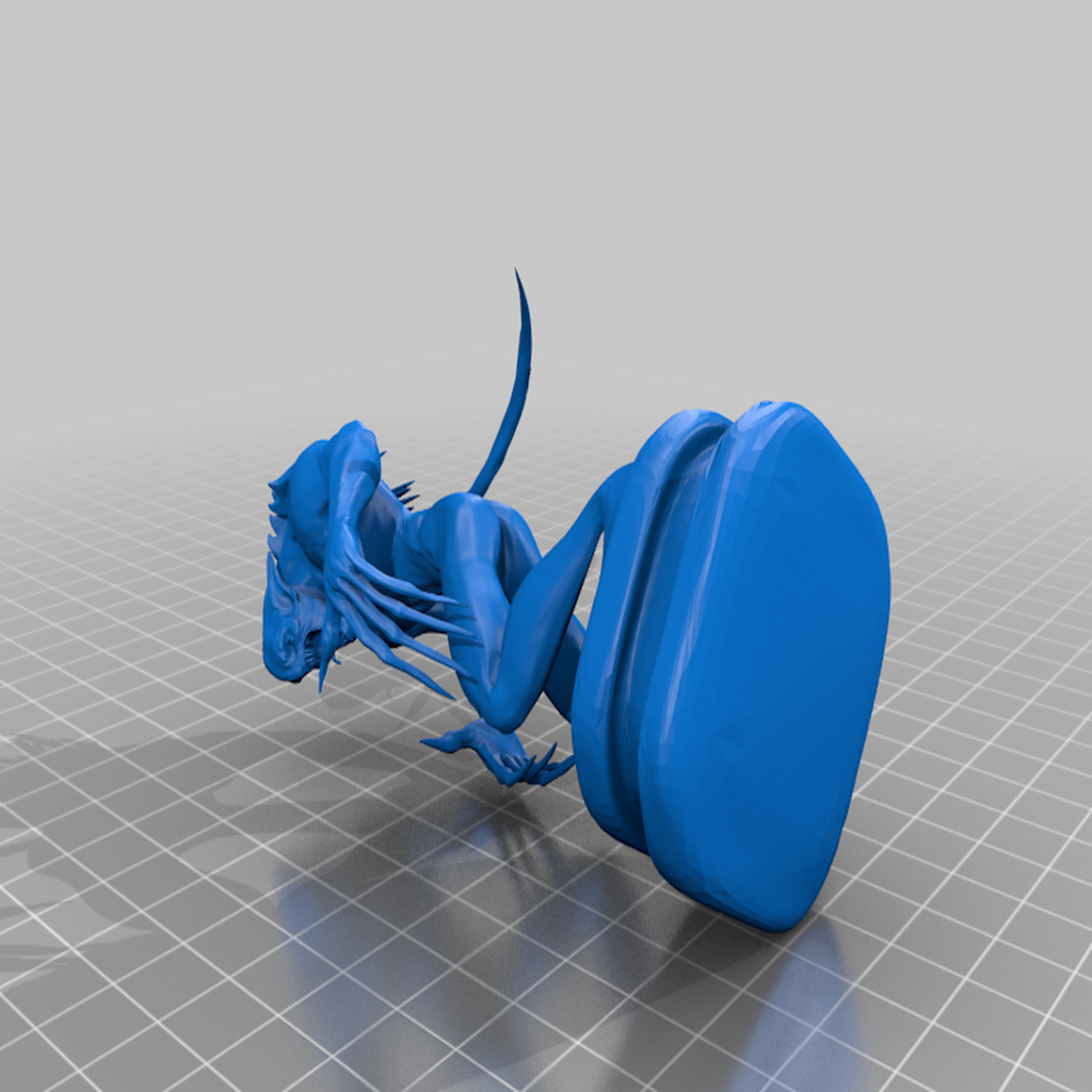 🐺 Fable Balverine Statue・Free STL File for ・Cults