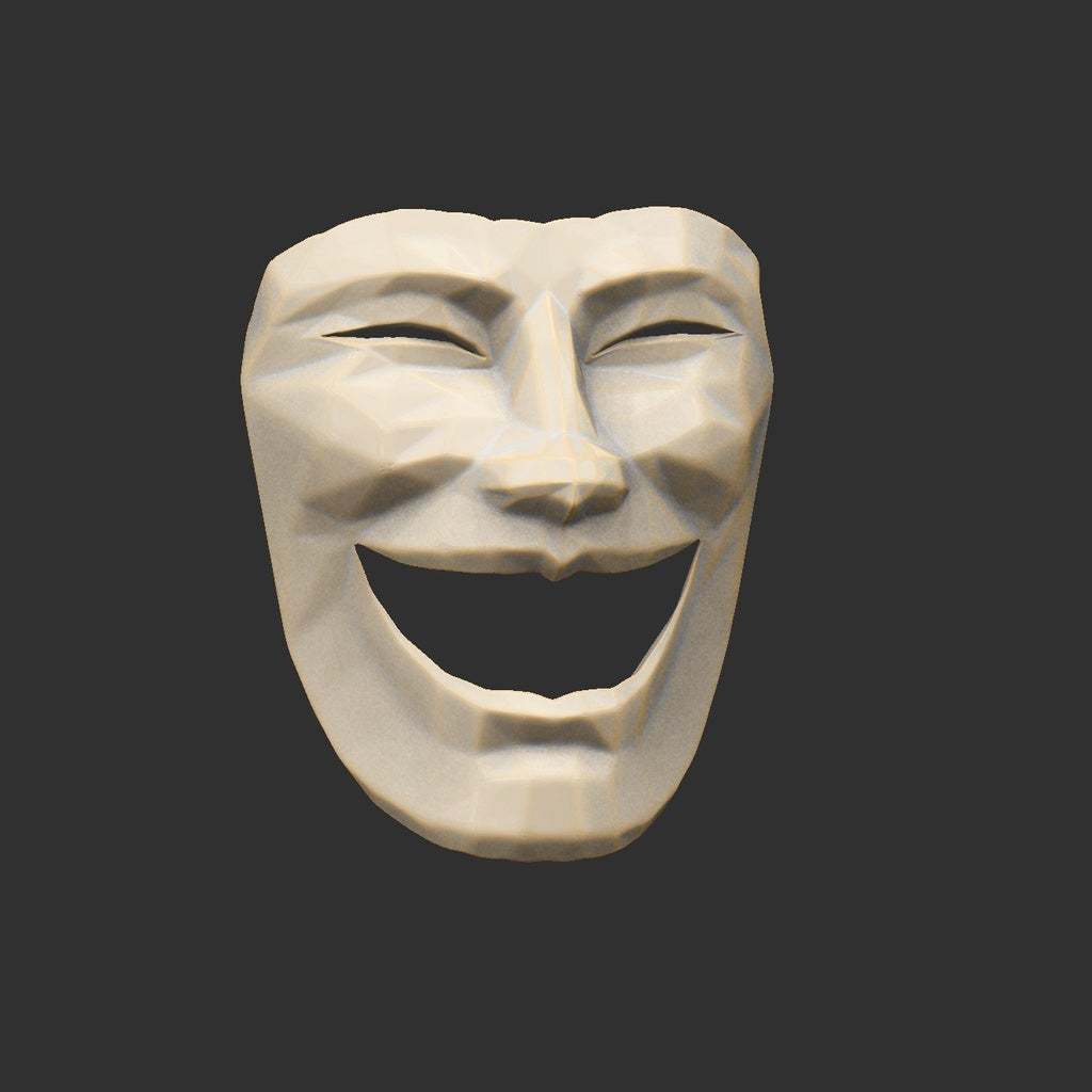😡 Masks of Emotion x9・Free STL File for ・Cults