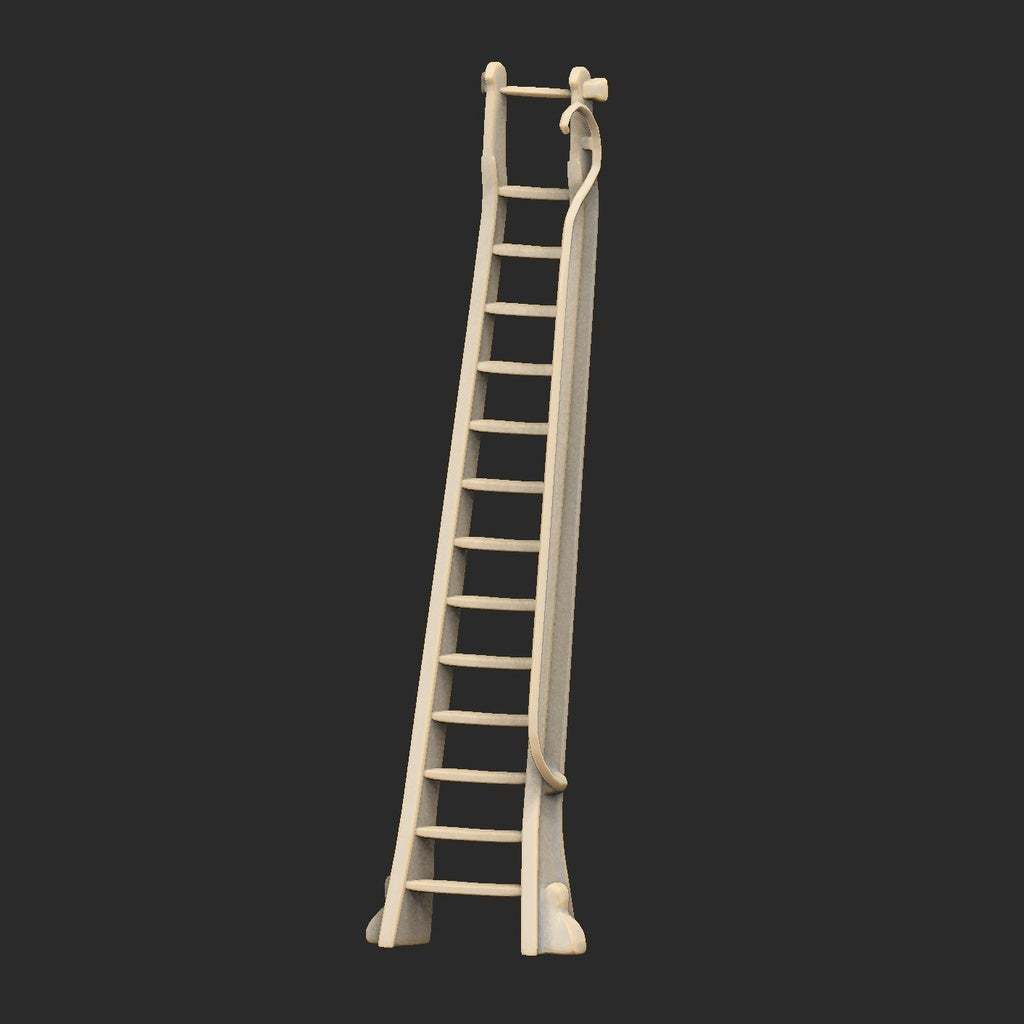Free STL file Library Ladder 🪜 ・3D printable model to download・Cults