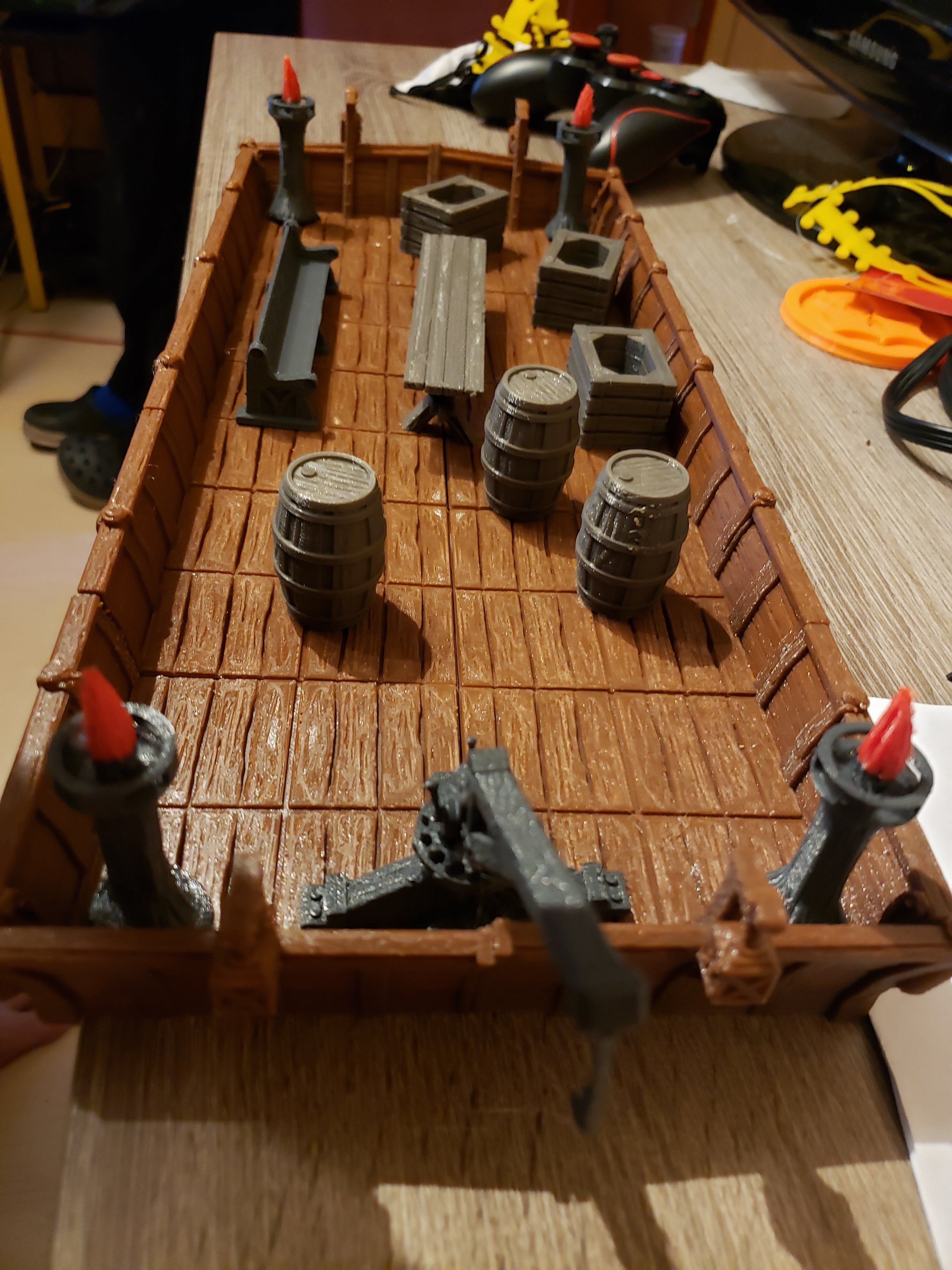 3D printable OpenForge - Modular River Barge・Cults
