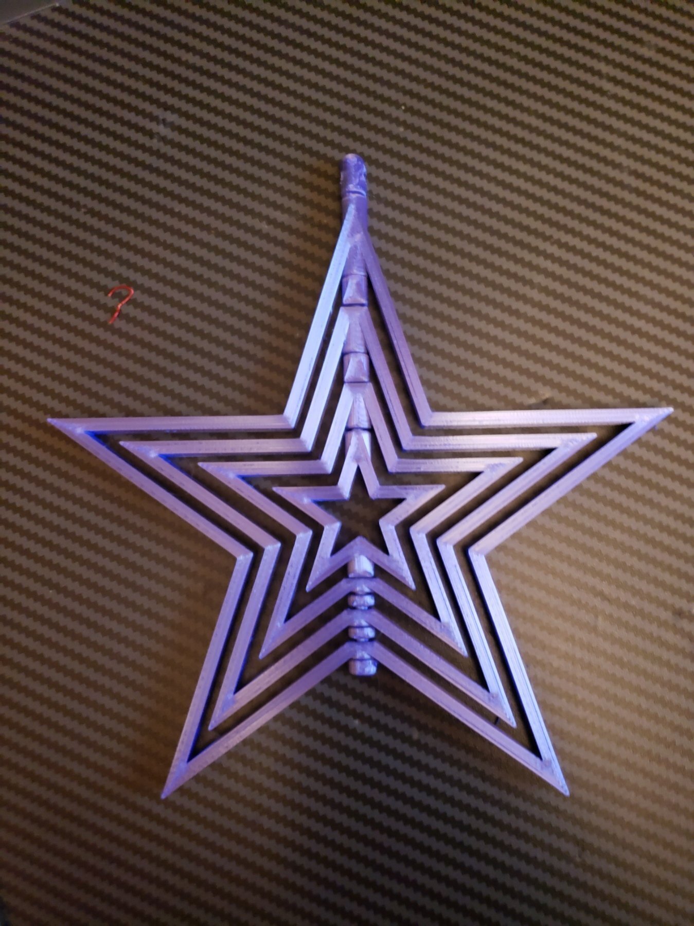 3D print Spinning Christmas Star・Cults