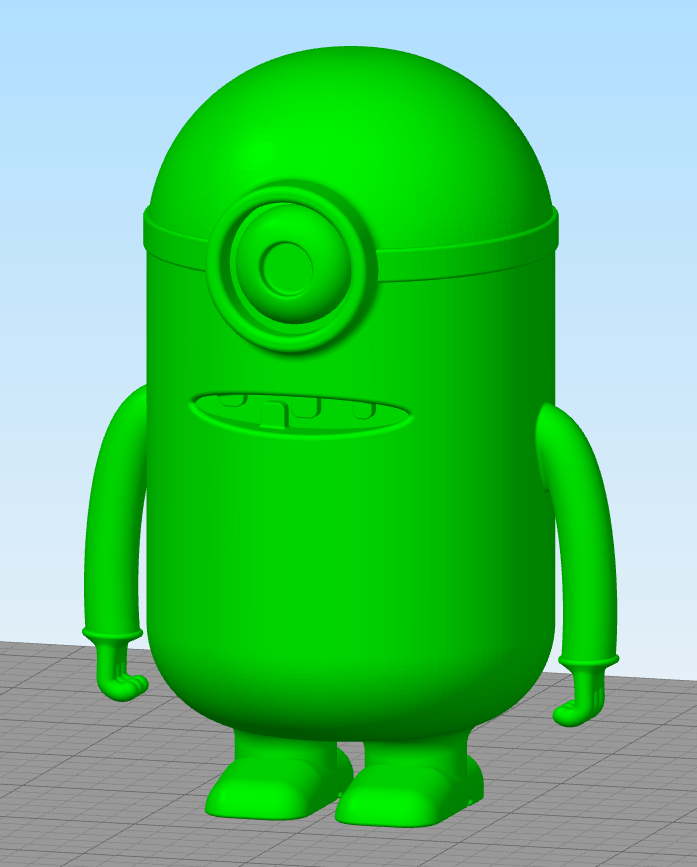 👹 Minion figure・Free 3D File for ・Cults