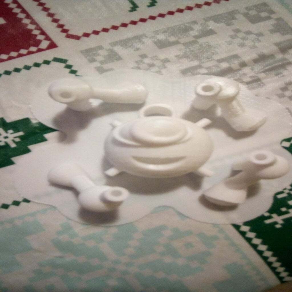 Free STL file Beholder Christmas Ornament 🎄・3D print object to download ...