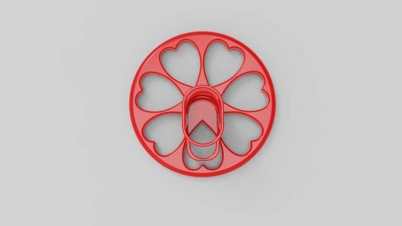 🖊️ 3d pen holder heart・Free STL File for ・Cults