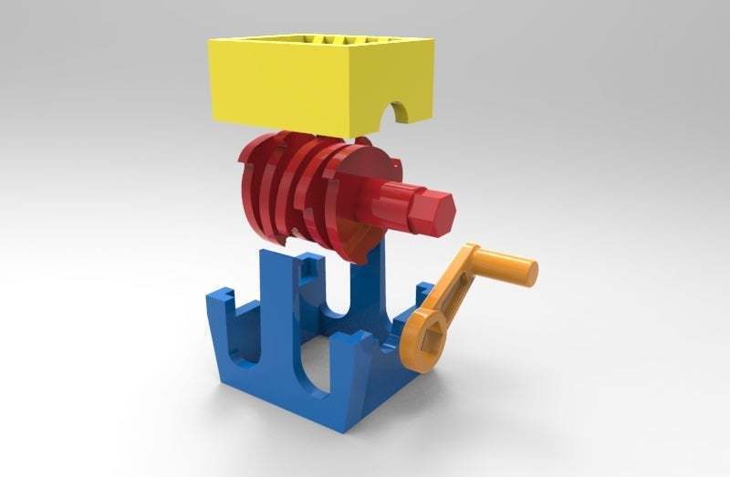 🛠️ ez shredder - 1 shaft・Free STL File for ・Cults