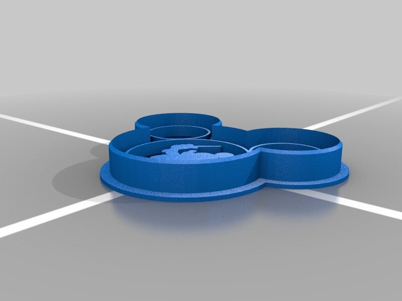 Archivo STL gratis Mickey conductor cortador de galletas 🏠 ・Plan para ...