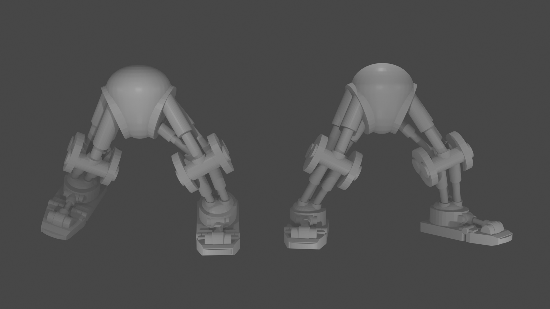 🦵 Bionic Legs Pack 1・ STL File for ・Cults