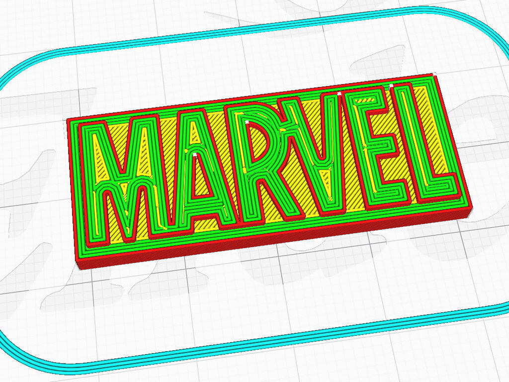 Free STL file MARVEL Logo 👾 ・3D printer design to download・Cults