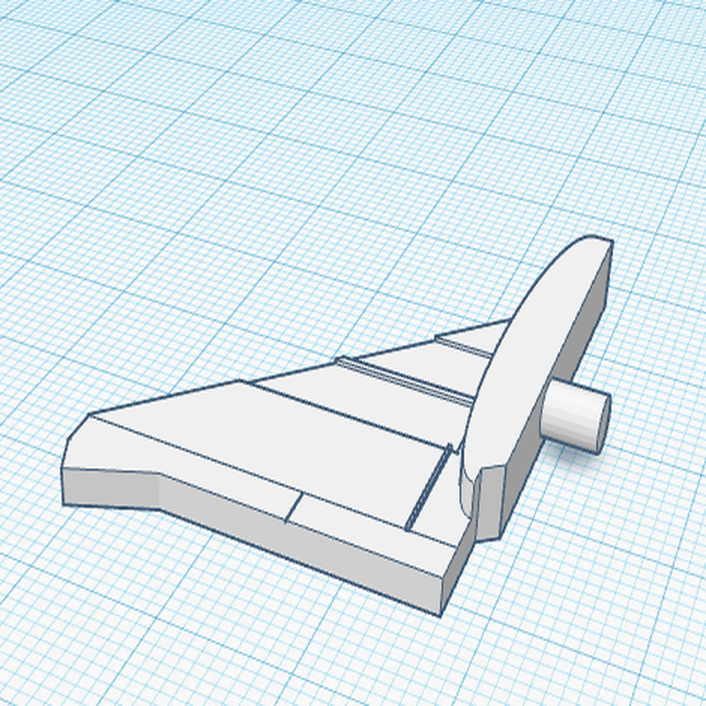 🪶 Replacement tail wing for G1 Starscream・Free 3D File for ・Cults