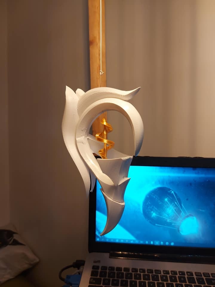 Archivo STL Genshin Impact Signora Catalyst 📱・Diseño para descargar y ...