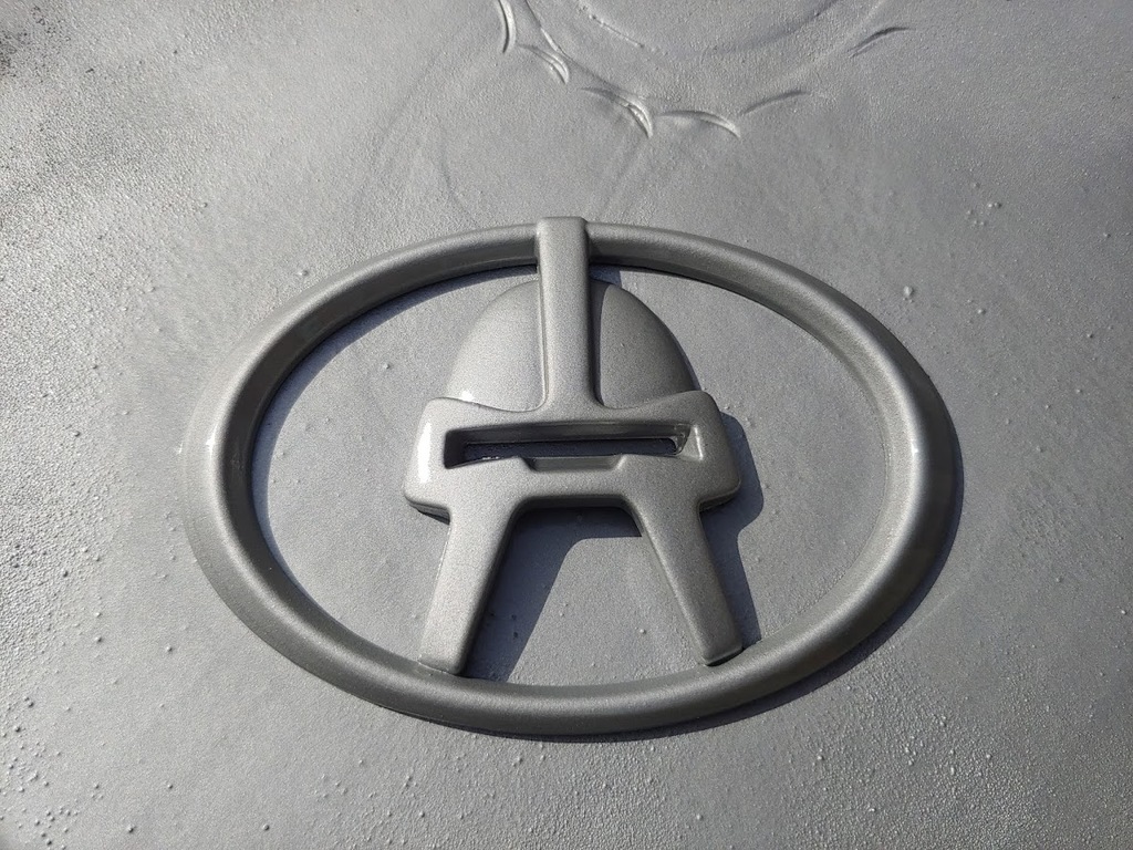 🪖 Cylon Head Helmet Car Emblem Badge Logo for Scion Toyota & Others ...