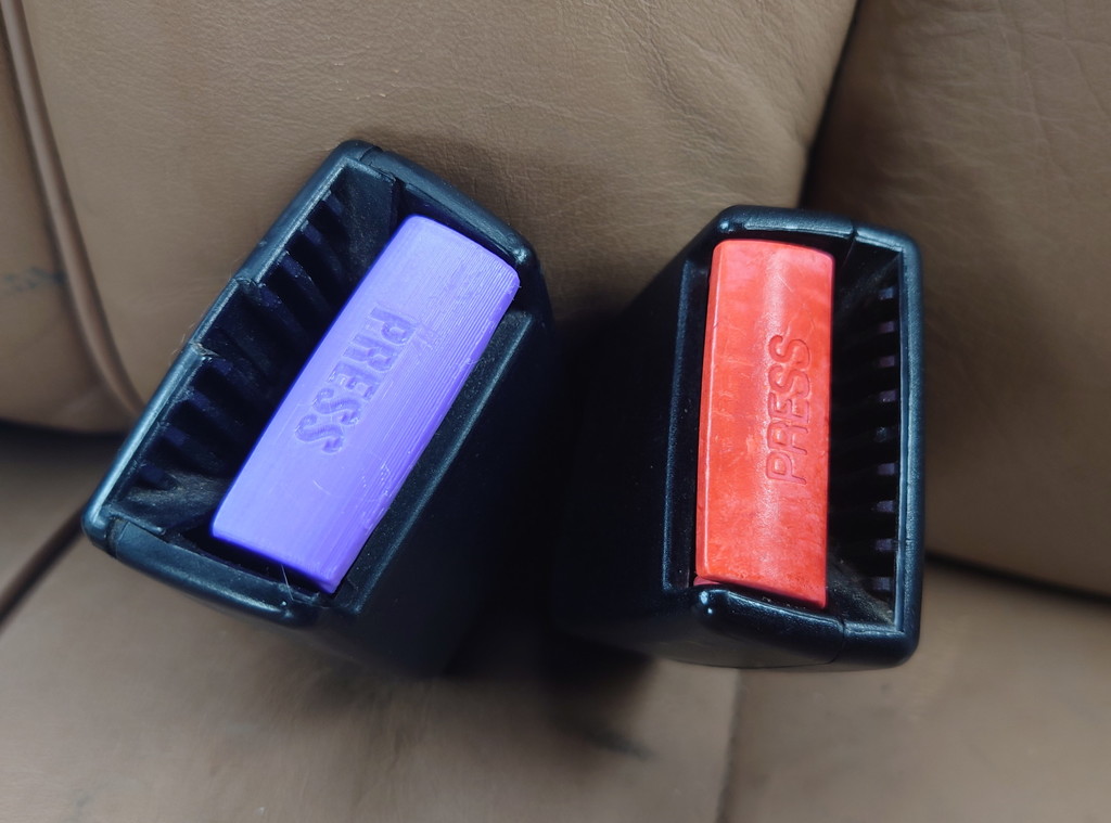 💺 Seat belt buckle release press button cap for Saab 900, 9000, Volvos ...