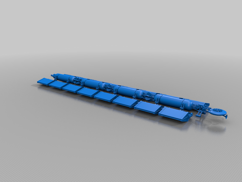 Free STL file Saturn 16 Civilian Transport 🚢 ・3D printing template to ...