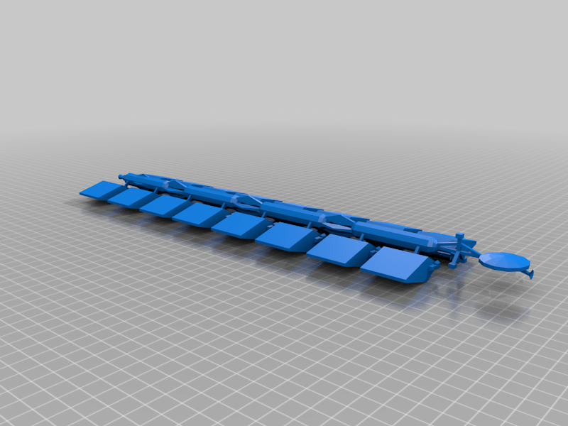 Free STL file Saturn 16 Civilian Transport 🚢 ・3D printing template to ...