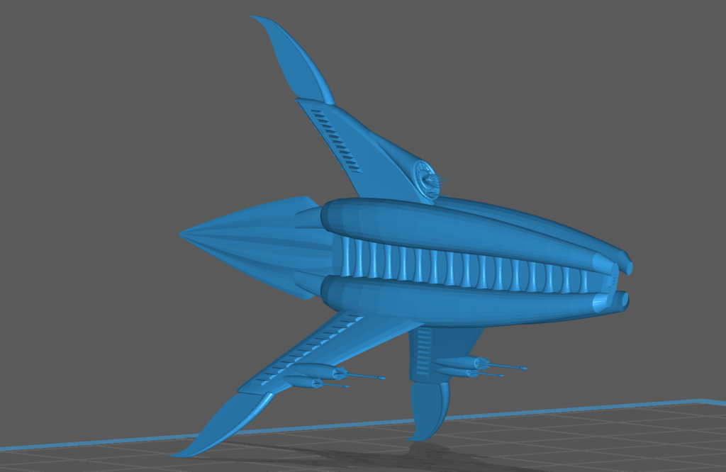 🚗 Minbari Tinashi Class War Frigate・Free STL File for ・Cults