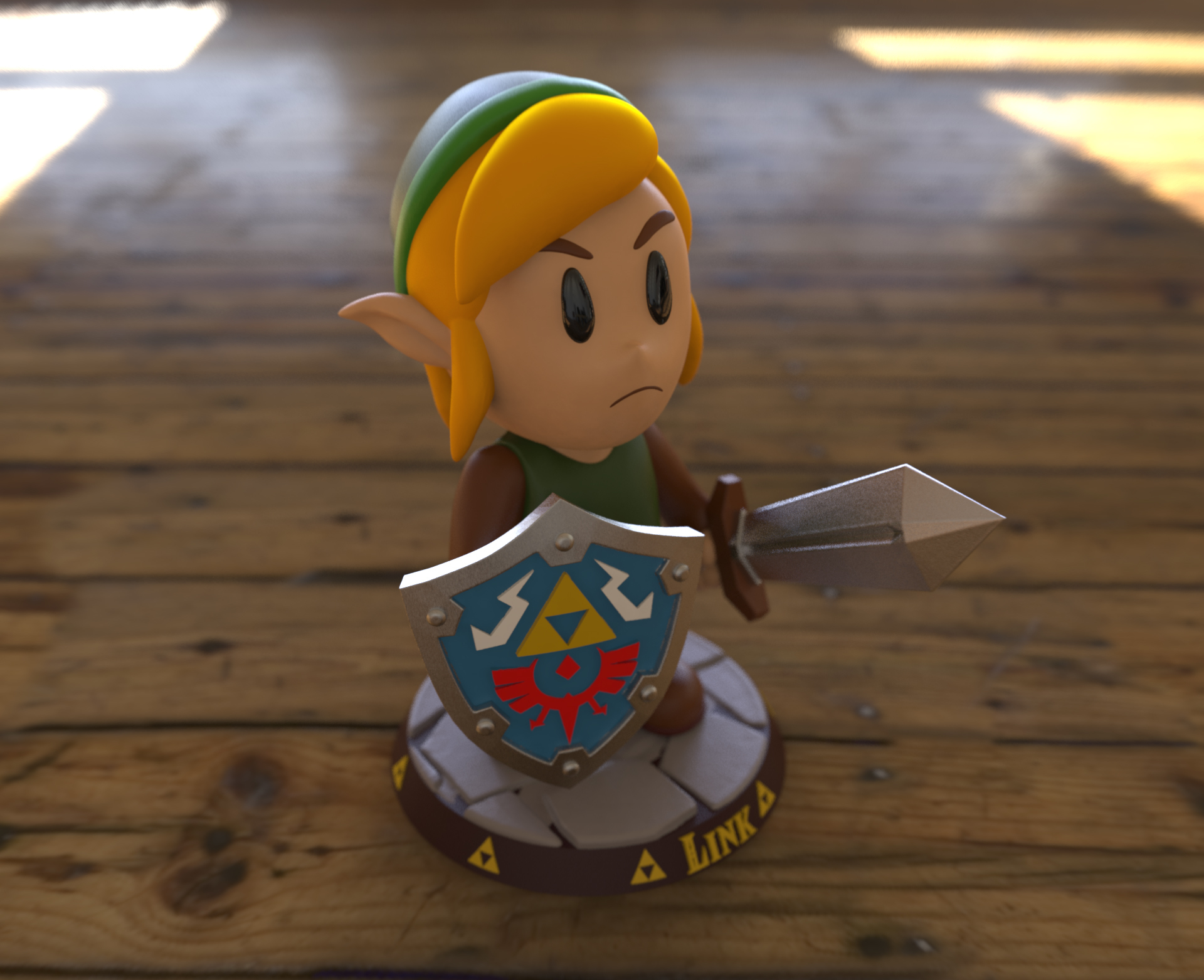 🔗 Link (the legend of zelda)・ 3D File for ・Cults