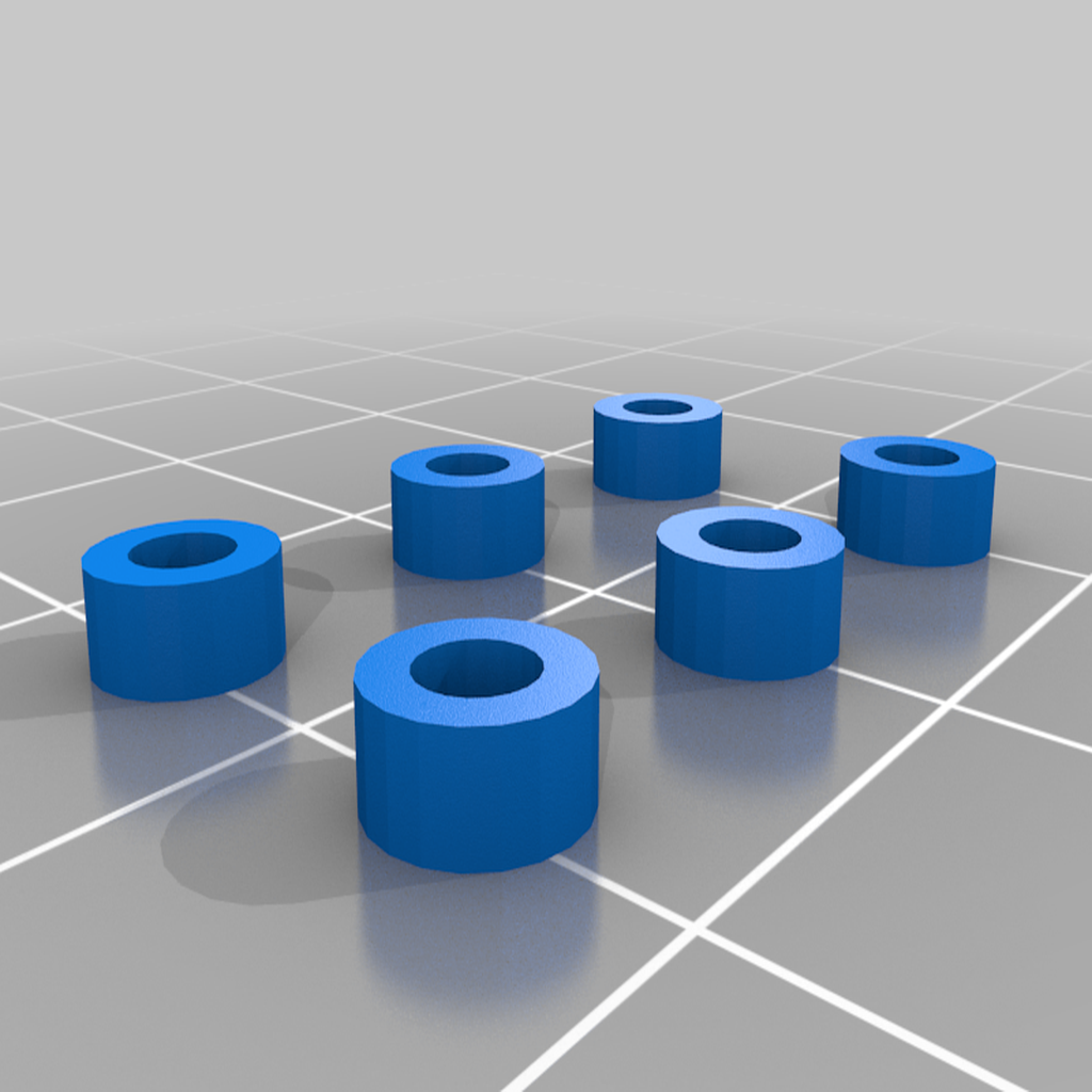 🚁 Whoop/Toothpick M2 Spacer Set 1mm,2mm,5mm & 15mm AIO・Free STL File ...