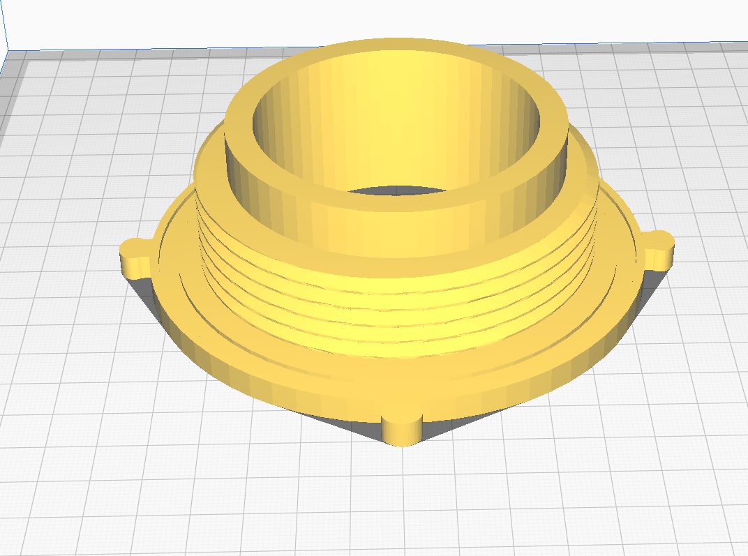 🔧 2 inch Bulkhead Hull Thru・ STL File for ・Cults