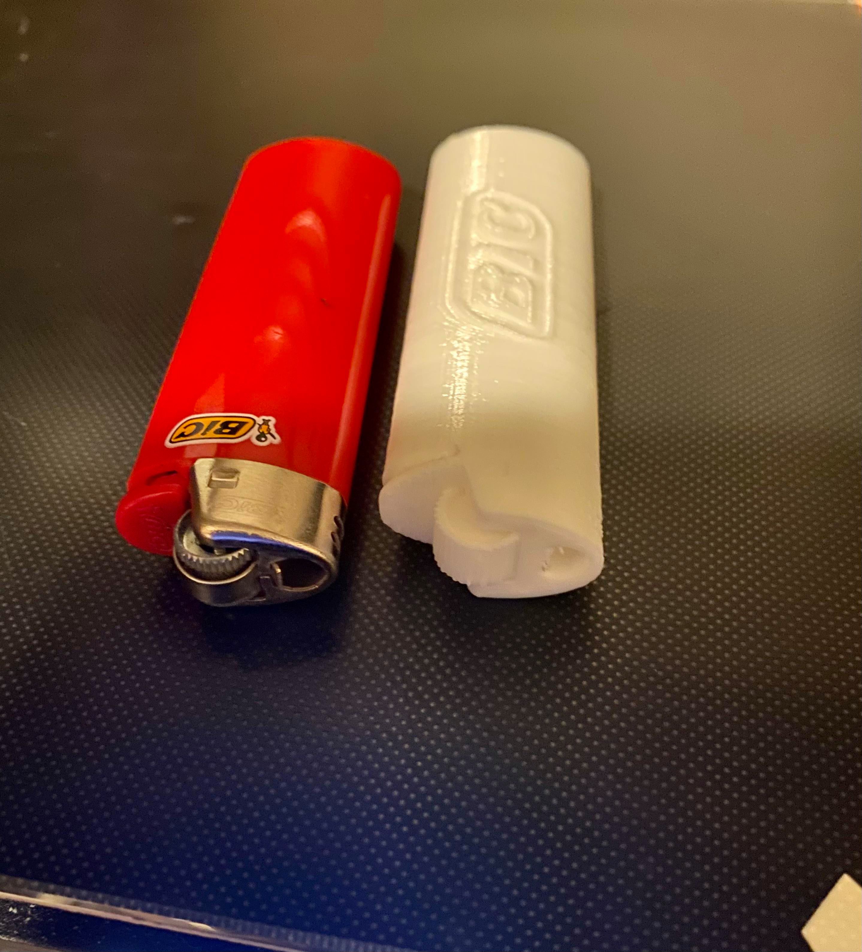 🙈 Realistic size Bic Lighter Secret Container・ STL File for ・Cults
