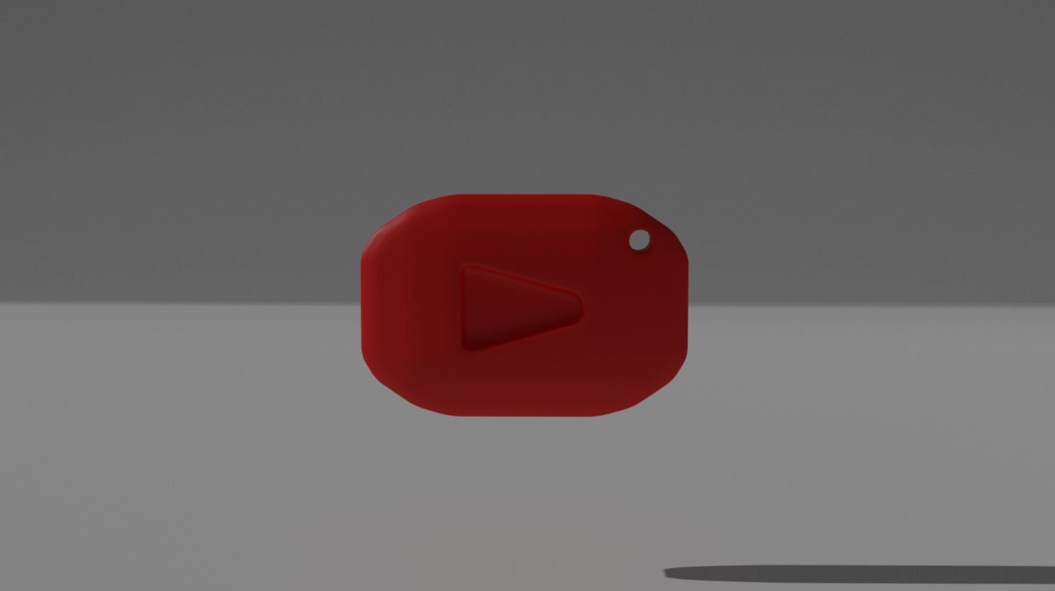 Free STL file Youtube keychain 🗝️・3D printable model to download・Cults