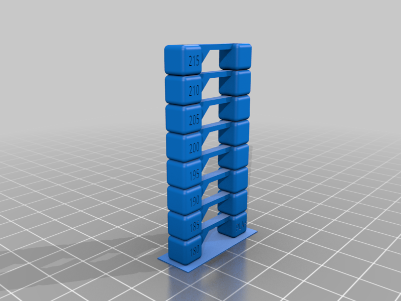 🧞‍♂️ A FASTER TEMP TOWER (ABS, PLA, PETG, TPU)・Free STL File for ・Cults