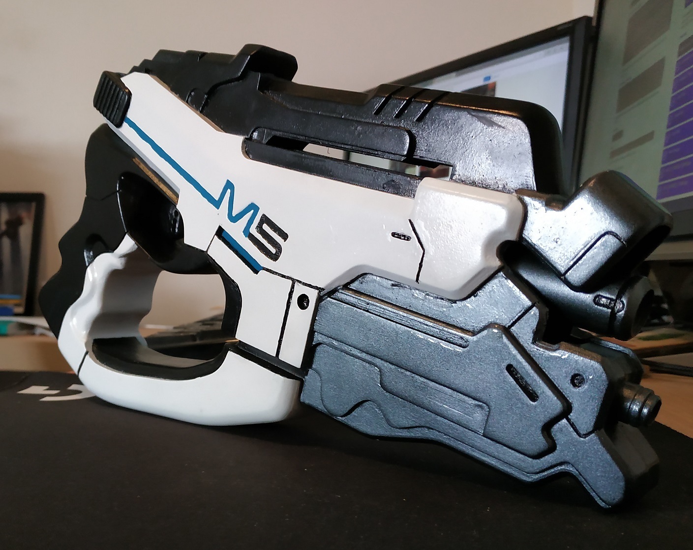 🔫 M5 Phallanx Mass Effect Pistol・ STL File for ・Cults
