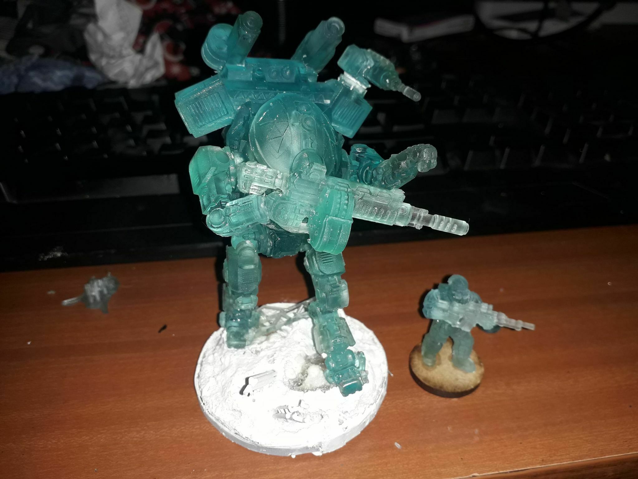 3D print Char heavy egg mech torso・Cults