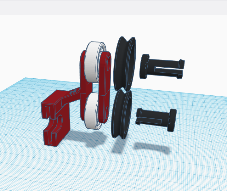 Free STL file 608 (Double) Filament Roller V2 🪢 ・Template to download ...