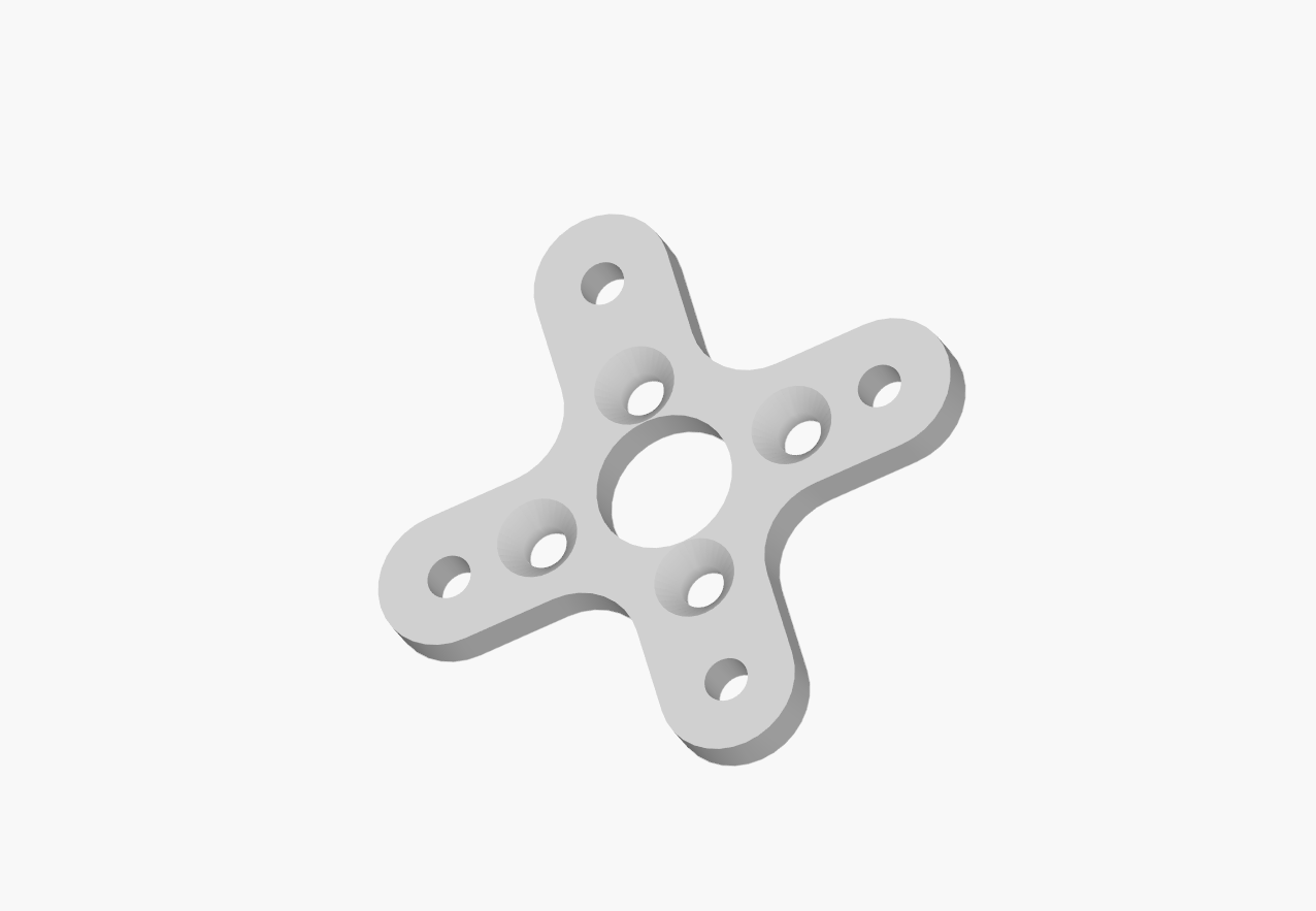 🛩️ RC Plane Brushless Motor Mount 16 x 19mm・Free STL File for ・Cults