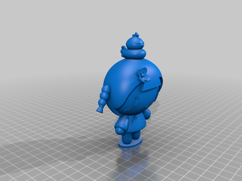 Free STL file Ching with Won from the Pucca anime cartoon show 🗿 ・Model ...