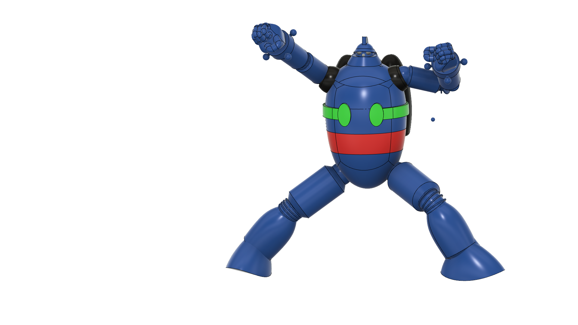 đ€ Gigantor éäșș28ć· Tetsujin NijĆ«hachi GĆ Robot Mmuă»free Stl File For ă»cults