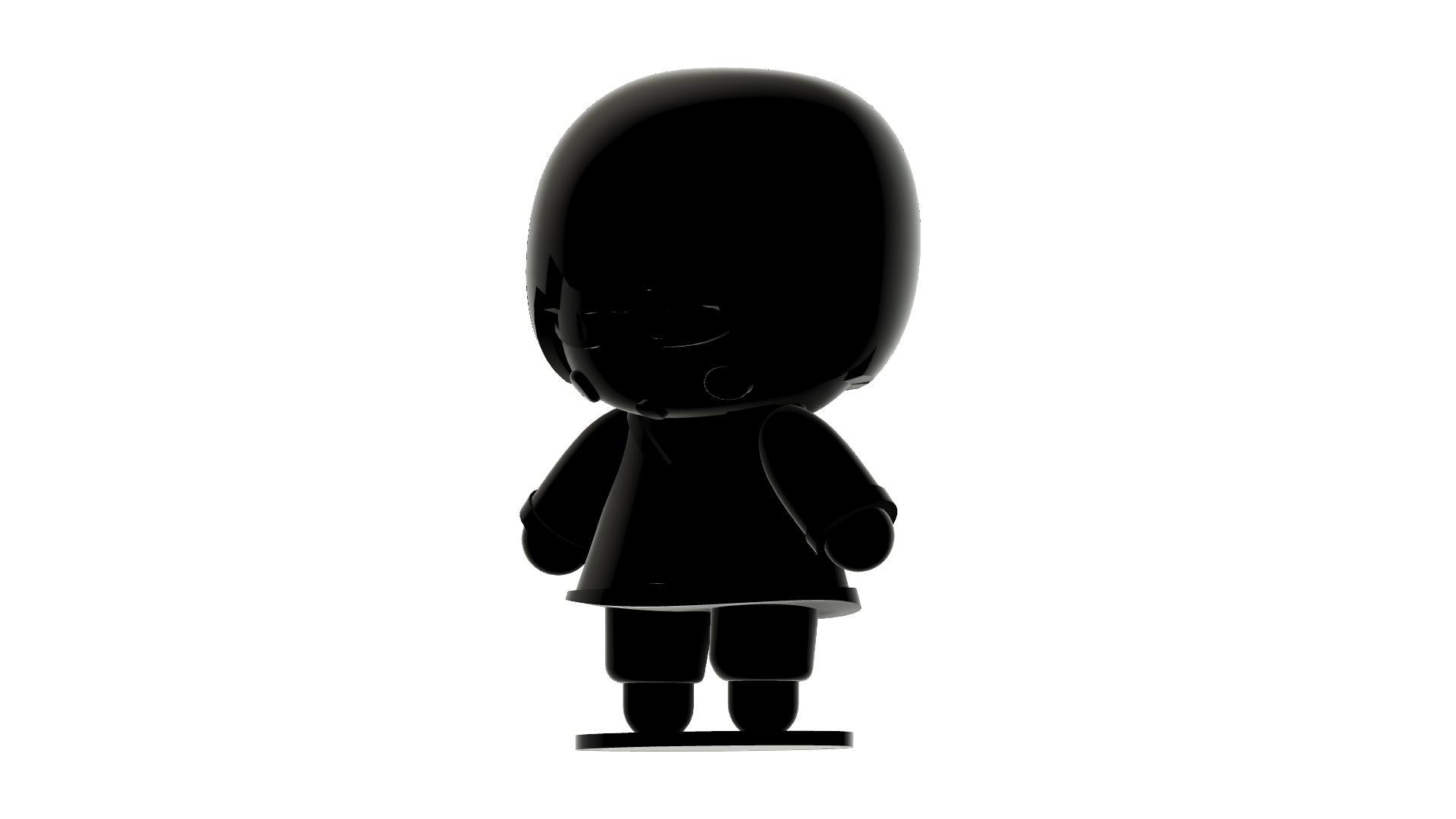 免费 STL 文件 Abyo from the Pucca anime cartoon show 🎨 ・可下载 3D 打印模型・Cults