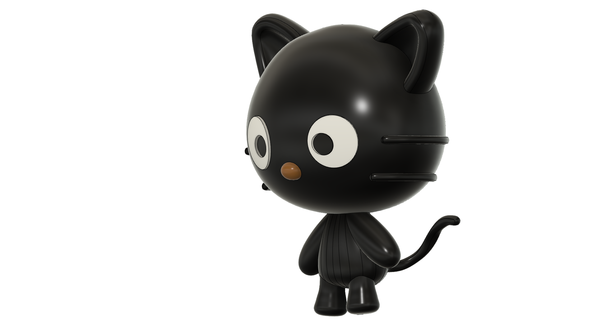🎨 Chococat (チョコキャット, Chokokyatto)・Free STL File for ・Cults