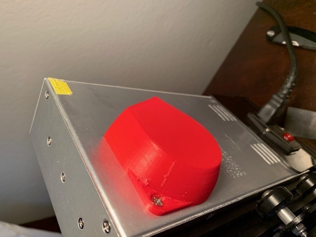 3D printed Ender 3 PSU Fan cover • made with Creality Ender 3・Cults