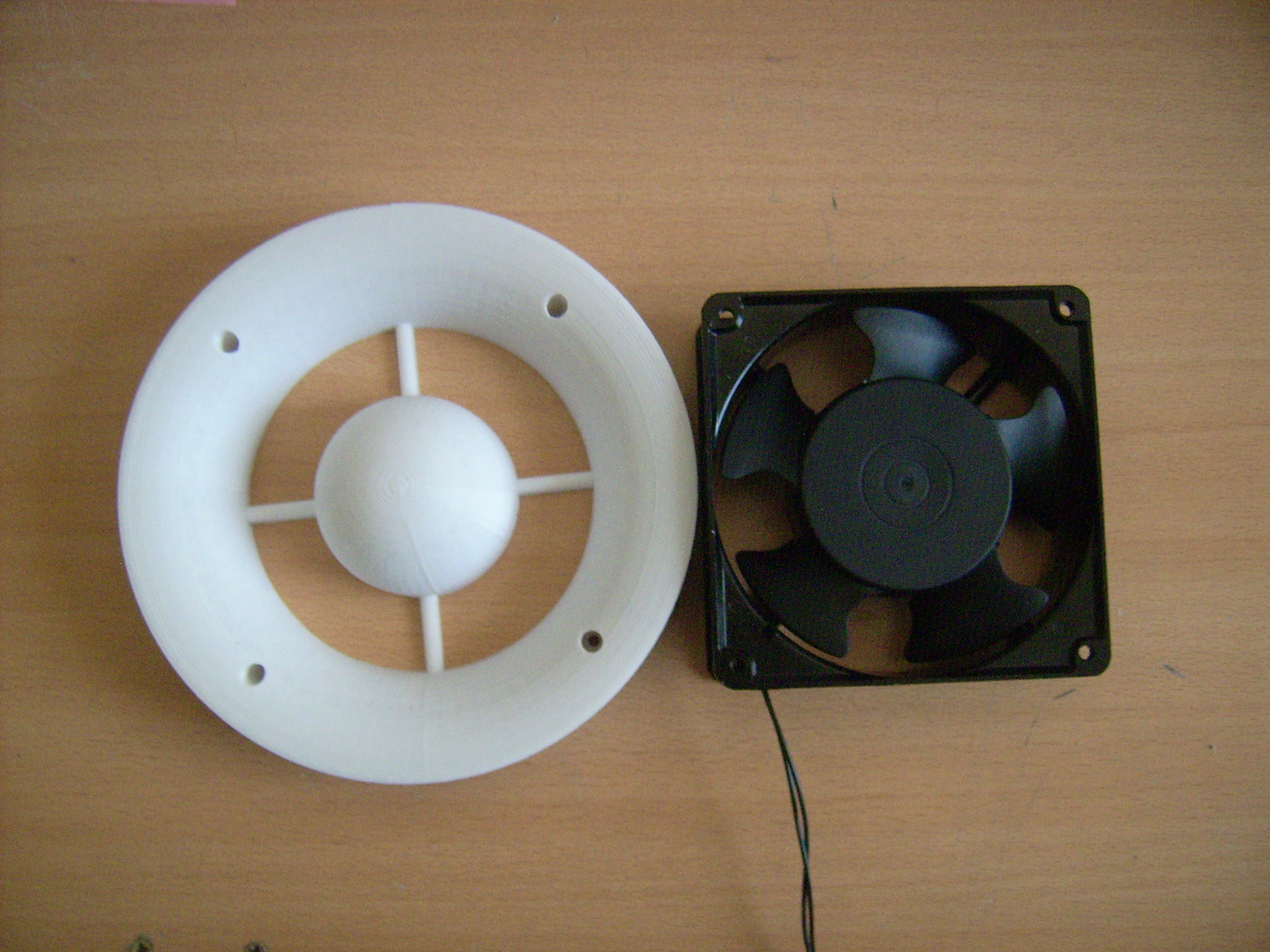 STL-Datei venturi for fan 220V 12cm 👽 kostenlos・3D-druckbare Vorlage ...