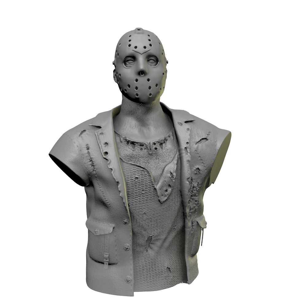 👤 JASON VORHEES - BUST - FRIDAY THE 13th・ STL File for 3D printing・Cults