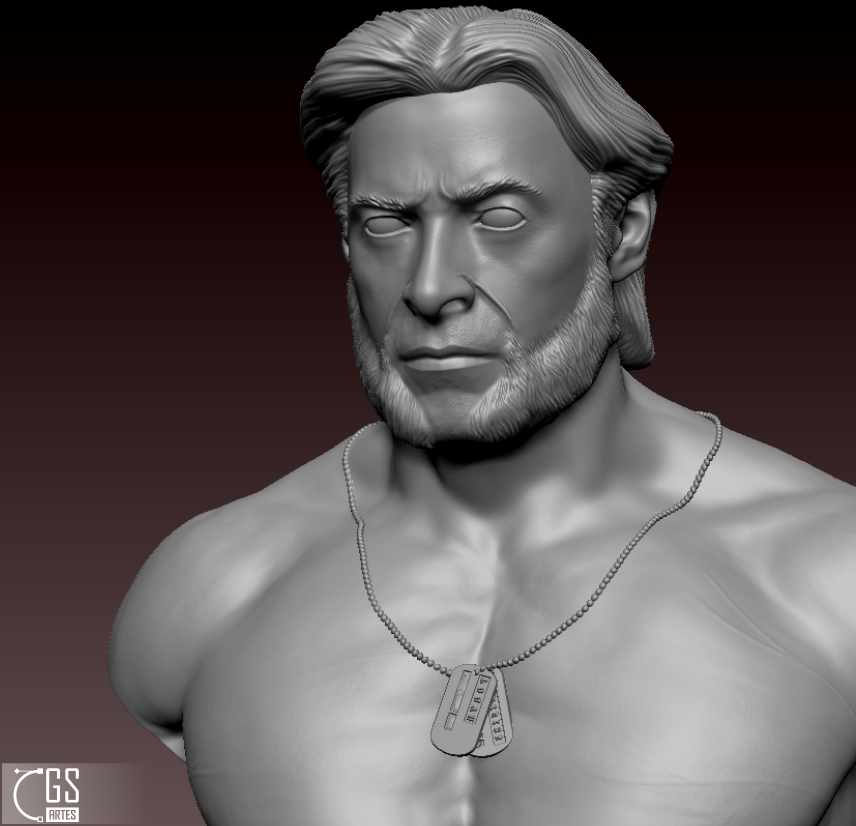 STL file Logan - Wolverine (hugh jackman) 🎬 (OBJ)・3D printable design ...