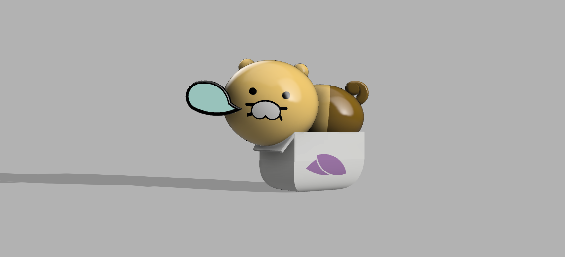 📦 춘식 choonsik in the box・Free STL File for ・Cults