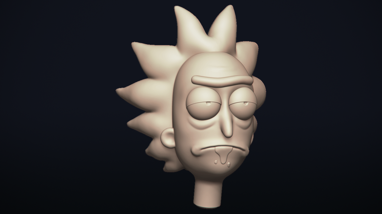 🎲 Rick Sanchez - Rick and Morty・ OBJ File for ・Cults