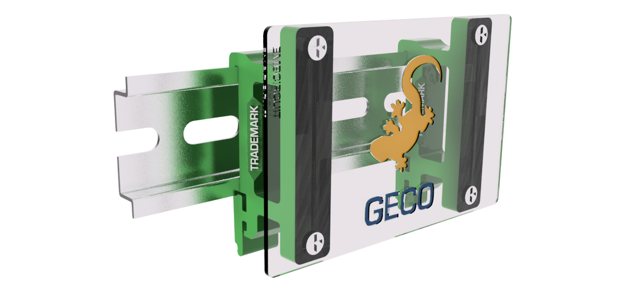 STL file DIN RAIL 7.5MM adapter V2 🔧 (STEP)・3D printing template to ...