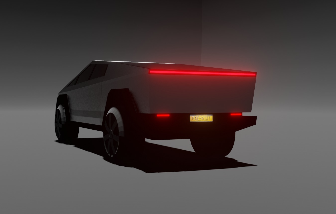 OBJ file Tesla Cybertruck 🚚 ・3D printer model to download・Cults