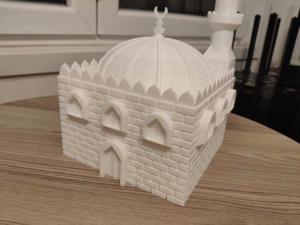 Free STL file Mosque 🕌 ・3D printable model to download・Cults