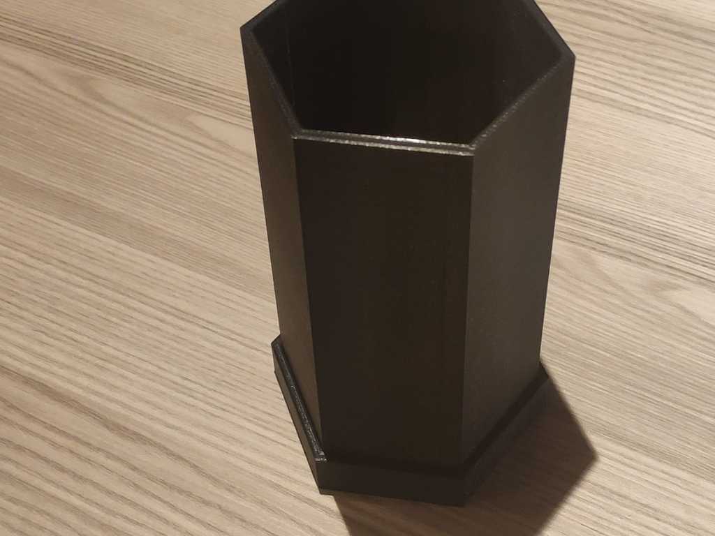 Free STL file Hexagonal Container 🏠 ・3D print design to download・Cults